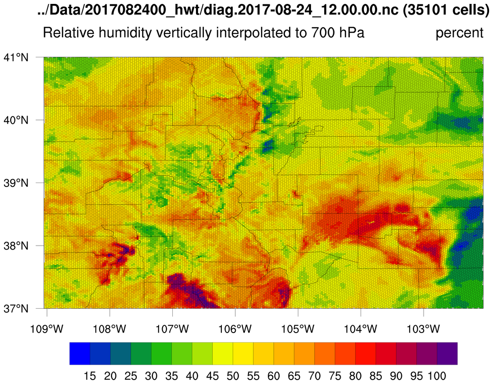 Ncl Example Scripts For Plotting Wrf Arw And Mpas Data