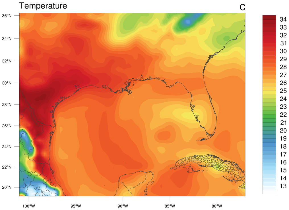 Wrf Ncl Gsncsm Examples For Plotting Wrf Arw Data